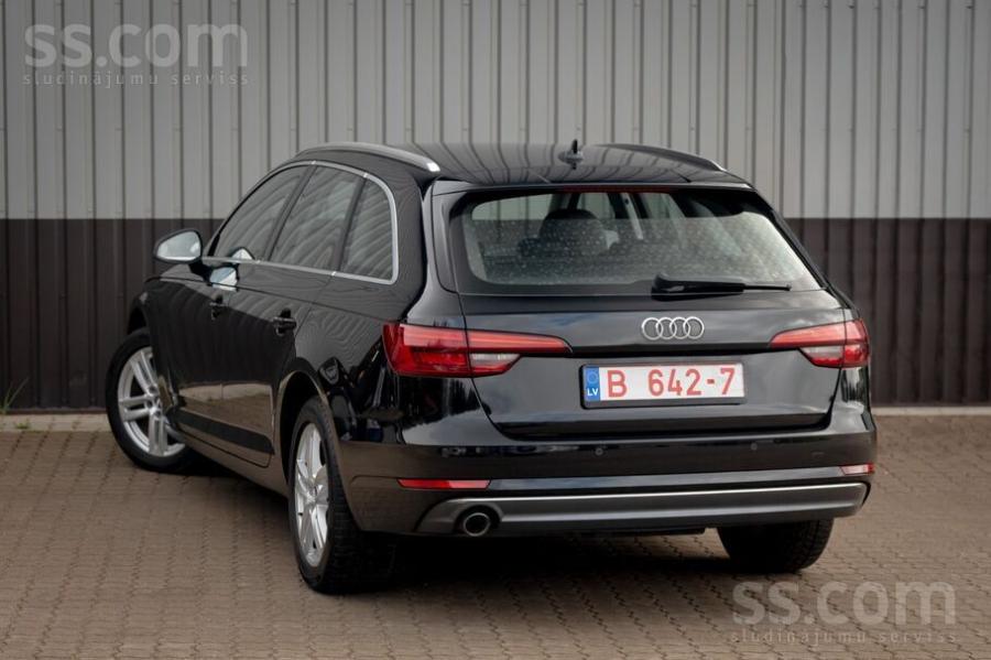 Black Audi A4 2016 in Tukums, with an engine capacity of 2.00 L and mileage of 266 thousand km for 12550 €, photo 5 on AUTOMOTO.COM.LV