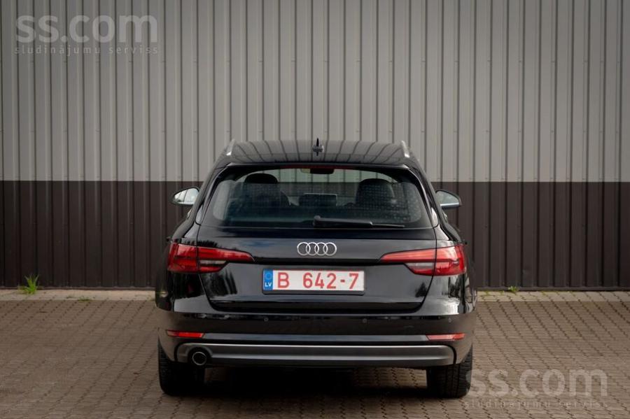 Black Audi A4 2016 in Tukums, with an engine capacity of 2.00 L and mileage of 266 thousand km for 12550 €, photo 6 on AUTOMOTO.COM.LV