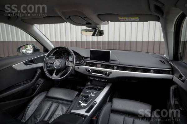 Audi A4 2016 in Tukums on AUTOMOTO.COM.LV Black Audi A4 2016 in Tukums, with an engine capacity of 2.00 L and mileage of 266 thousand km for 12550 €, photo 9 on AUTOMOTO.COM.LV