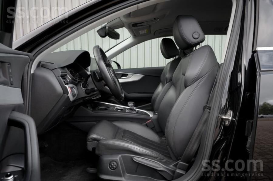 Black Audi A4 2016 in Tukums, with an engine capacity of 2.00 L and mileage of 266 thousand km for 12550 €, photo 10 on AUTOMOTO.COM.LV