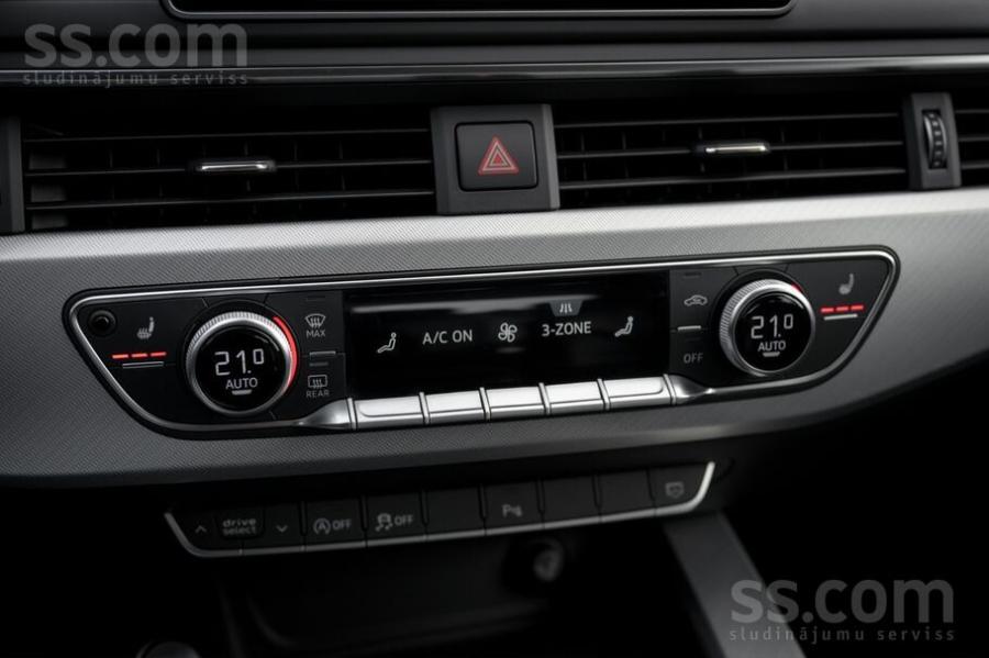 Black Audi A4 2016 in Tukums, with an engine capacity of 2.00 L and mileage of 266 thousand km for 12550 €, photo 26 on AUTOMOTO.COM.LV
