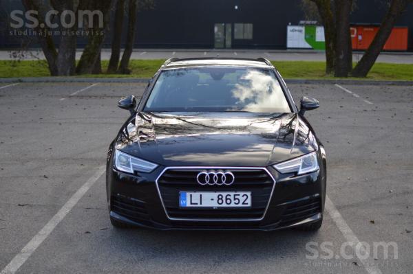 Black Audi A4 2016 in Riga, with an engine capacity of 2.00 L and mileage of 298 thousand km for 10800 €, photo 4 on AUTOMOTO.COM.LV