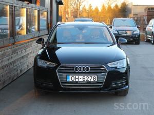 Black Audi A4 2017 in Riga, with an engine capacity of 2.00 L and mileage of 0 thousand km for 10890 €, photo 4 on AUTOMOTO.COM.LV