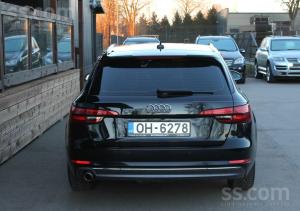 Black Audi A4 2017 in Riga, with an engine capacity of 2.00 L and mileage of 0 thousand km for 10890 €, photo 6 on AUTOMOTO.COM.LV