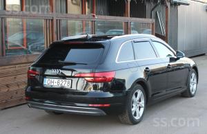 Black Audi A4 2017 in Riga, with an engine capacity of 2.00 L and mileage of 0 thousand km for 10890 €, photo 7 on AUTOMOTO.COM.LV