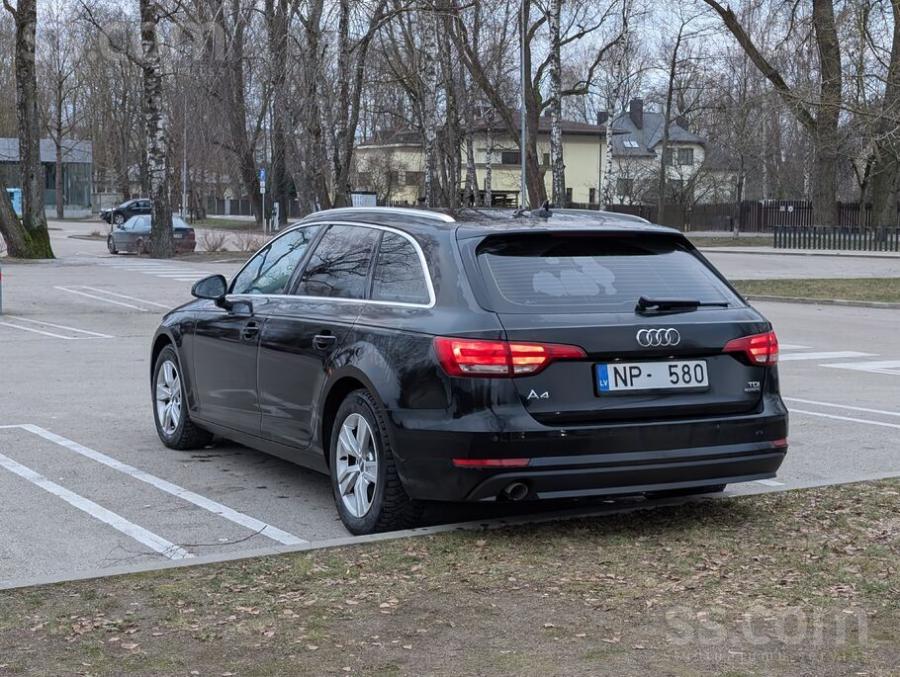 Melns Audi A4 2017 Rīga, ar dzinēja tilpumu 2.00 L un nobraukumu 177 tūkst. km par 17200 €, foto 4 vietnē AUTOMOTO.COM.LV