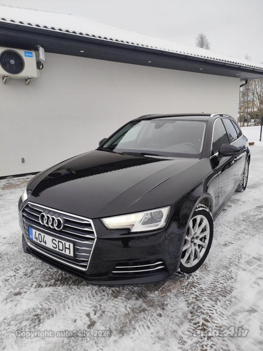 Black Audi A4 2017 in Tartu, with an engine capacity of 2.00 L and mileage of 258 thousand km for 11999 €, photo 2 on AUTOMOTO.COM.LV