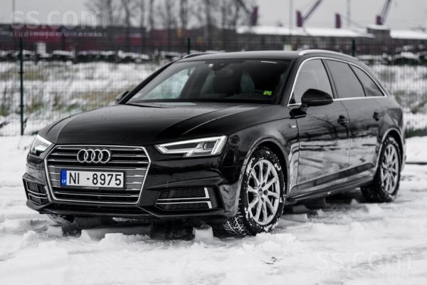 Melns Audi A4 2017 Rīga, ar dzinēja tilpumu 2.00 L un nobraukumu 0 tūkst. km par 13555 €, foto 3 vietnē AUTOMOTO.COM.LV