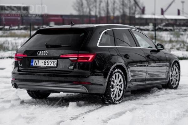 Melns Audi A4 2017 Rīga, ar dzinēja tilpumu 2.00 L un nobraukumu 0 tūkst. km par 13555 €, foto 5 vietnē AUTOMOTO.COM.LV