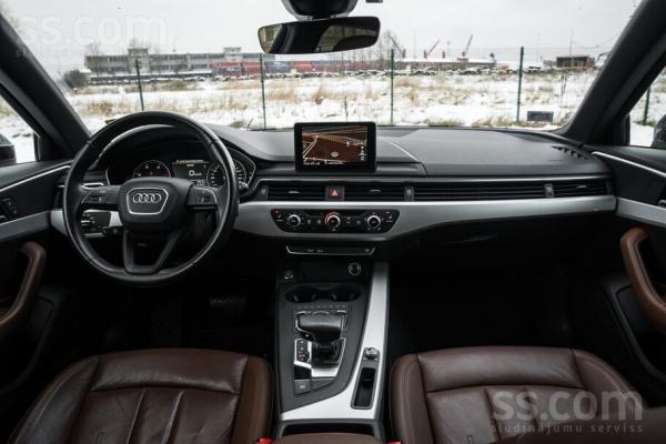 Melns Audi A4 2017 Rīga, ar dzinēja tilpumu 2.00 L un nobraukumu 0 tūkst. km par 13555 €, foto 10 vietnē AUTOMOTO.COM.LV