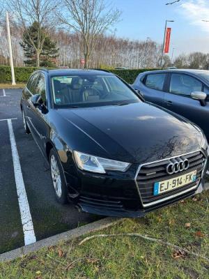Black Audi A4 2017 in Vilnius, with an engine capacity of 1.97 L and mileage of 160 thousand km for 12999 €, photo  on AUTOMOTO.COM.LV