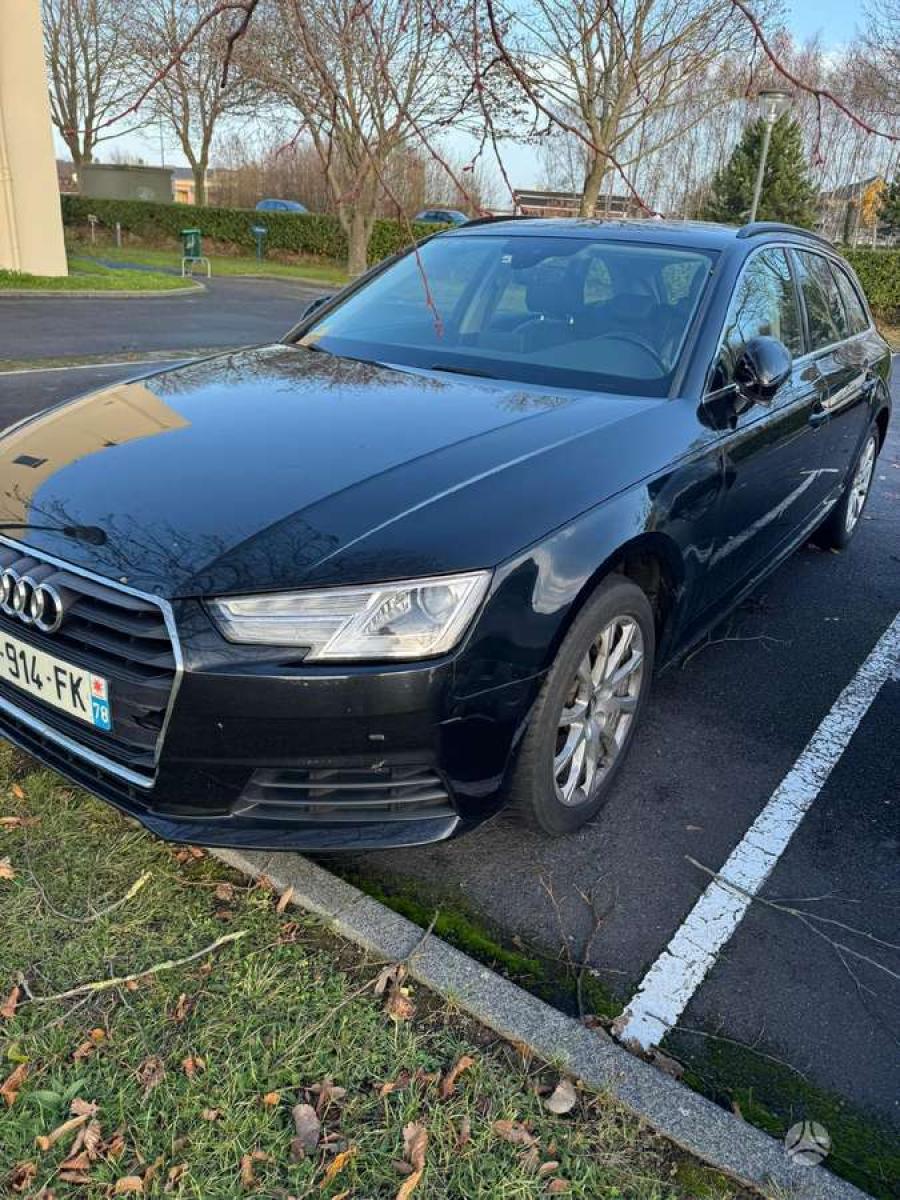 Black Audi A4 2017 in Vilnius, with an engine capacity of 1.97 L and mileage of 160 thousand km for 12999 €, photo 2 on AUTOMOTO.COM.LV