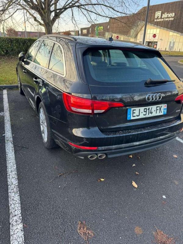 Black Audi A4 2017 in Vilnius, with an engine capacity of 1.97 L and mileage of 160 thousand km for 12999 €, photo 3 on AUTOMOTO.COM.LV