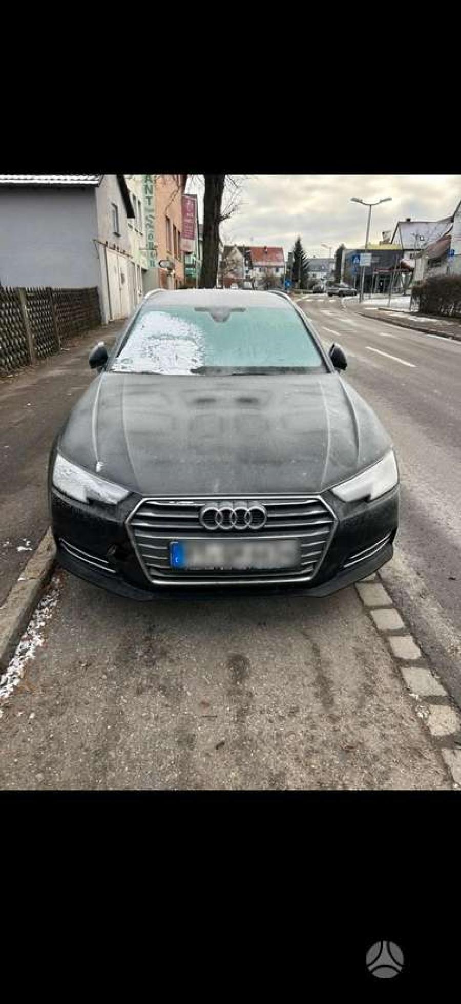 Black Audi A4 2017 in Vilnius, with an engine capacity of 1.97 L and mileage of 268 thousand km for 9200 €, photo 3 on AUTOMOTO.COM.LV
