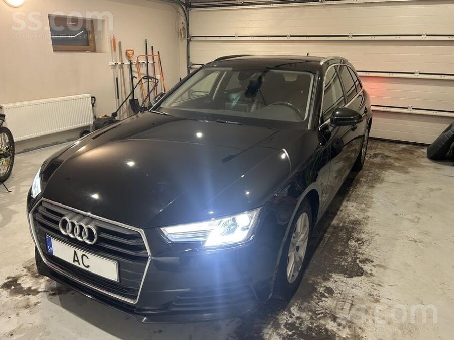Black Audi A4 2017 in Riga, with an engine capacity of 2.00 L and mileage of 225 thousand km for 11500 €, photo 3 on AUTOMOTO.COM.LV