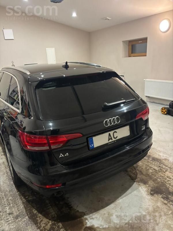 Black Audi A4 2017 in Riga, with an engine capacity of 2.00 L and mileage of 225 thousand km for 11500 €, photo 8 on AUTOMOTO.COM.LV