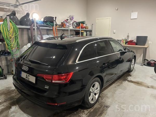 Black Audi A4 2017 in Riga, with an engine capacity of 2.00 L and mileage of 225 thousand km for 11500 €, photo 9 on AUTOMOTO.COM.LV
