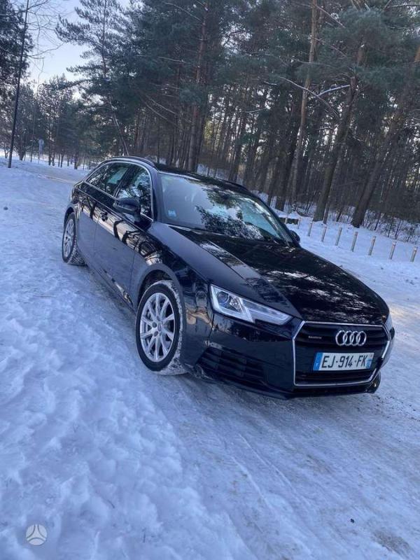 Melns Audi A4 2017 Kauņa, ar dzinēja tilpumu 1.97 L un nobraukumu 160 tūkst. km par 12900 €, foto 1 vietnē AUTOMOTO.COM.LV