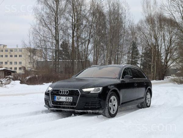 Black Audi A4 2017 in Riga, with an engine capacity of 2.00 L and mileage of 177 thousand km for 16600 €, photo 2 on AUTOMOTO.COM.LV