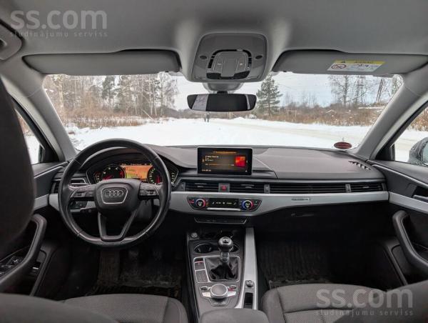Black Audi A4 2017 in Riga, with an engine capacity of 2.00 L and mileage of 177 thousand km for 16600 €, photo 5 on AUTOMOTO.COM.LV