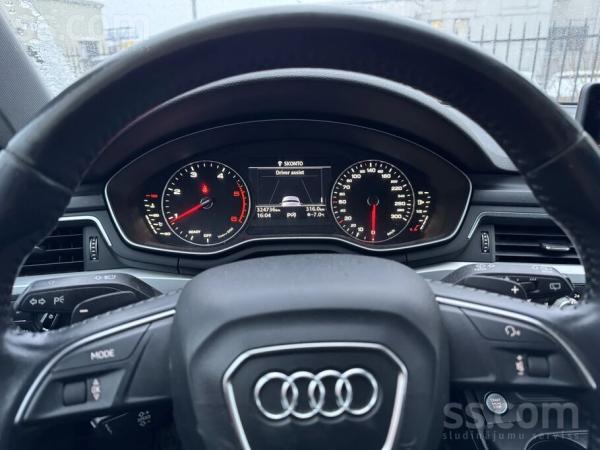 Black Audi A4 2017 in Riga, with an engine capacity of 2.00 L and mileage of 325 thousand km for 11500 €, photo 9 on AUTOMOTO.COM.LV