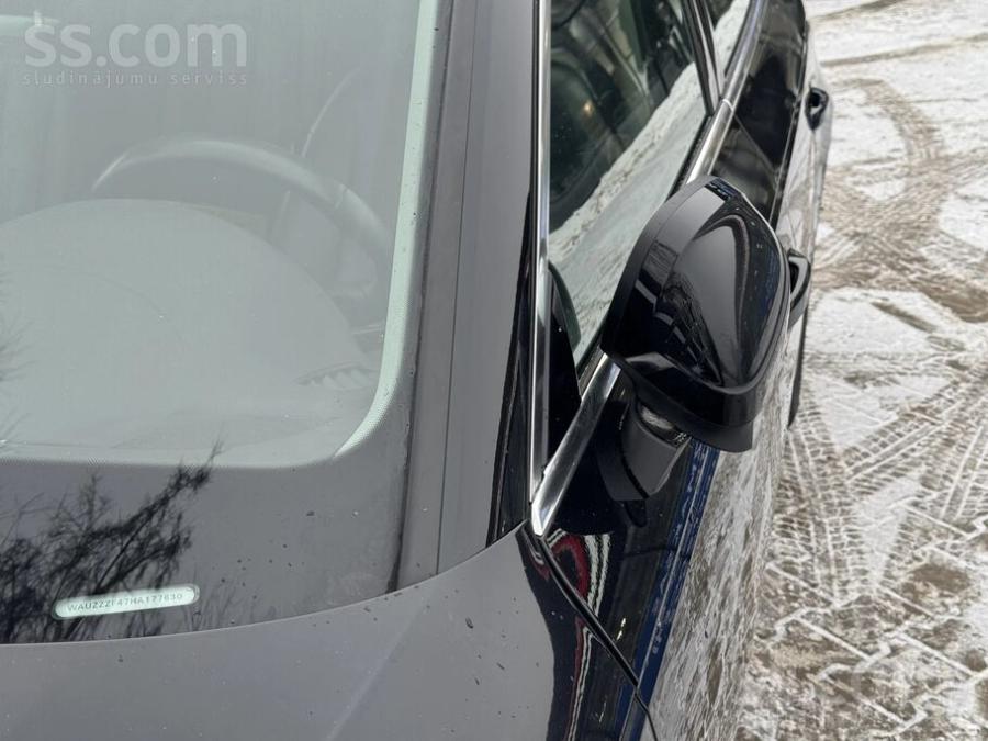 Black Audi A4 2017 in Riga, with an engine capacity of 2.00 L and mileage of 325 thousand km for 11500 €, photo 14 on AUTOMOTO.COM.LV