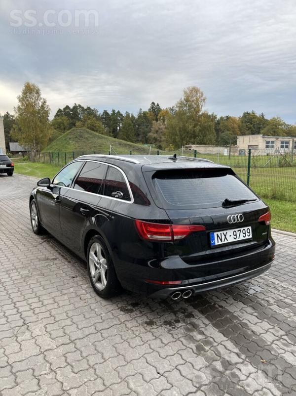 Melns Audi A4 2017 Gulbene, ar dzinēja tilpumu 3.00 L un nobraukumu 265 tūkst. km par 15000 €, foto 6 vietnē AUTOMOTO.COM.LV