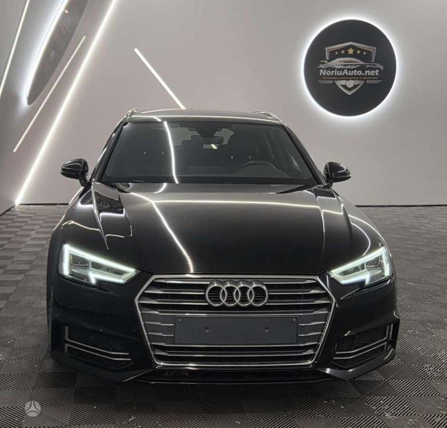 Black Audi A4 2017 in Marijampole, with an engine capacity of 1.97 L and mileage of 311 thousand km for 13450 €, photo 28 on AUTOMOTO.COM.LV