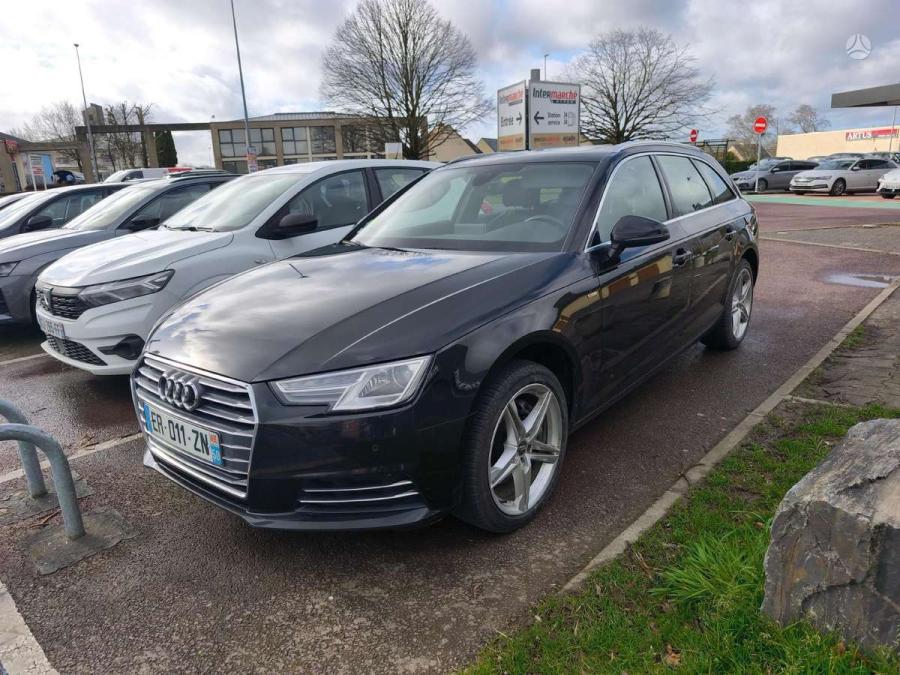 Black Audi A4 2017 in Taurage, with an engine capacity of 1.97 L and mileage of 300 thousand km for 10700 €, photo 1 on AUTOMOTO.COM.LV