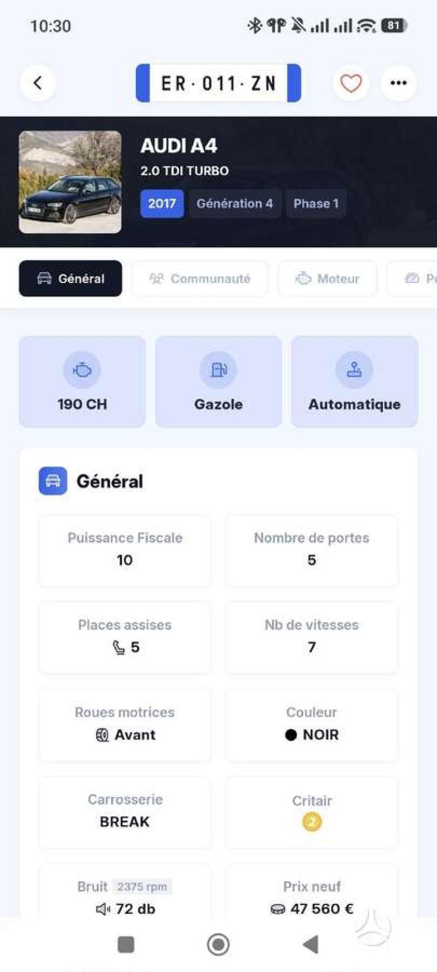 Black Audi A4 2017 in Taurage, with an engine capacity of 1.97 L and mileage of 300 thousand km for 10700 €, photo 14 on AUTOMOTO.COM.LV