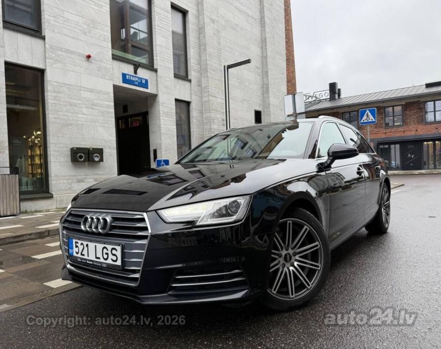Melns Audi A4 2017 Tallina, ar dzinēja tilpumu 2.00 L un nobraukumu 195 tūkst. km par 13600 €, foto 3 vietnē AUTOMOTO.COM.LV