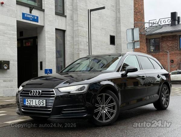 Melns Audi A4 2017 Tallina, ar dzinēja tilpumu 2.00 L un nobraukumu 195 tūkst. km par 13600 €, foto 4 vietnē AUTOMOTO.COM.LV