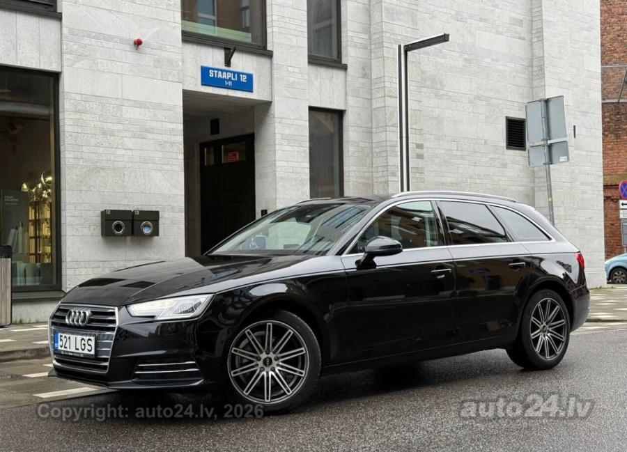 Melns Audi A4 2017 Tallina, ar dzinēja tilpumu 2.00 L un nobraukumu 195 tūkst. km par 13600 €, foto 5 vietnē AUTOMOTO.COM.LV