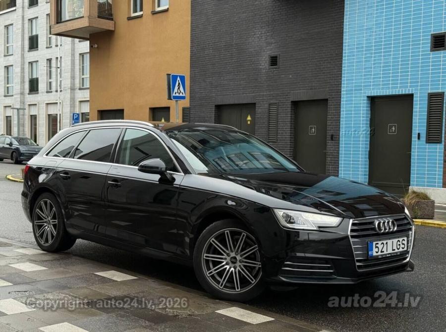 Melns Audi A4 2017 Tallina, ar dzinēja tilpumu 2.00 L un nobraukumu 195 tūkst. km par 13600 €, foto 7 vietnē AUTOMOTO.COM.LV