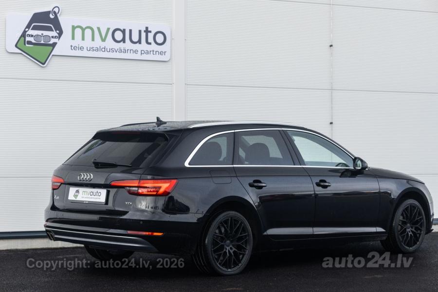 Black Audi A4 2017 in Tallinn, with an engine capacity of 2.00 L and mileage of 204 thousand km for 14500 €, photo 3 on AUTOMOTO.COM.LV