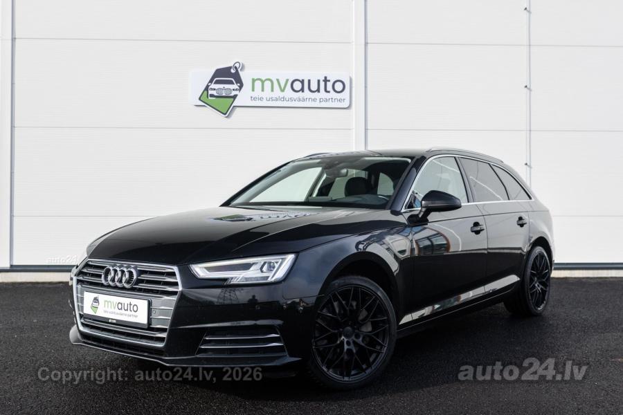 Black Audi A4 2017 in Tallinn, with an engine capacity of 2.00 L and mileage of 204 thousand km for 14500 €, photo 4 on AUTOMOTO.COM.LV