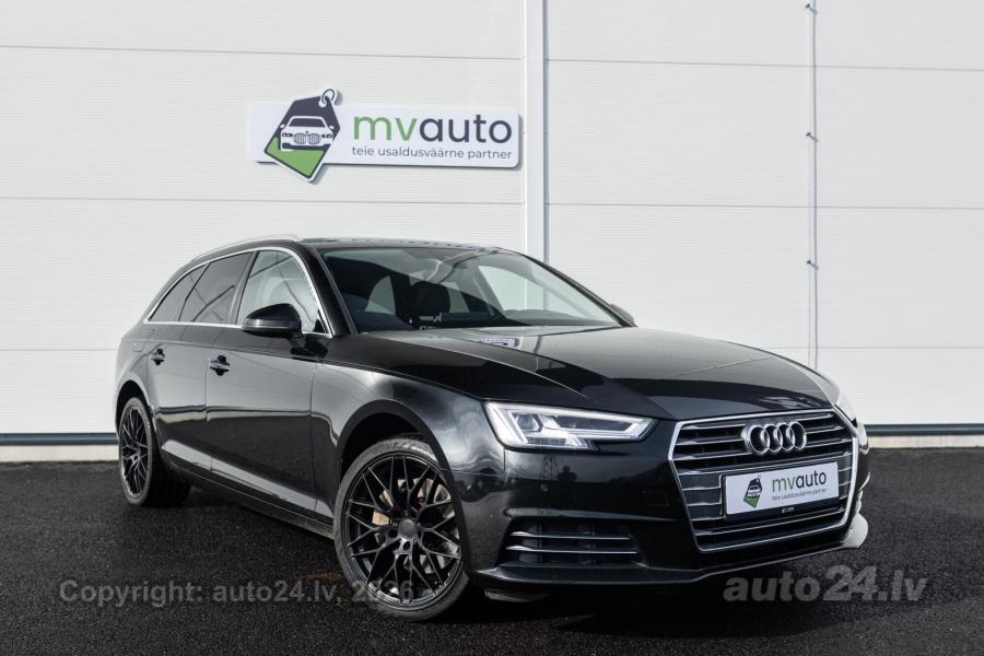 Black Audi A4 2017 in Tallinn, with an engine capacity of 2.00 L and mileage of 204 thousand km for 14500 €, photo 6 on AUTOMOTO.COM.LV