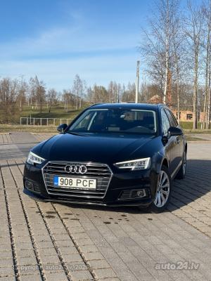 Melns Audi A4 2017 Tartu, ar dzinēja tilpumu 2.00 L un nobraukumu 270 tūkst. km par 13500 €, foto  vietnē AUTOMOTO.COM.LV