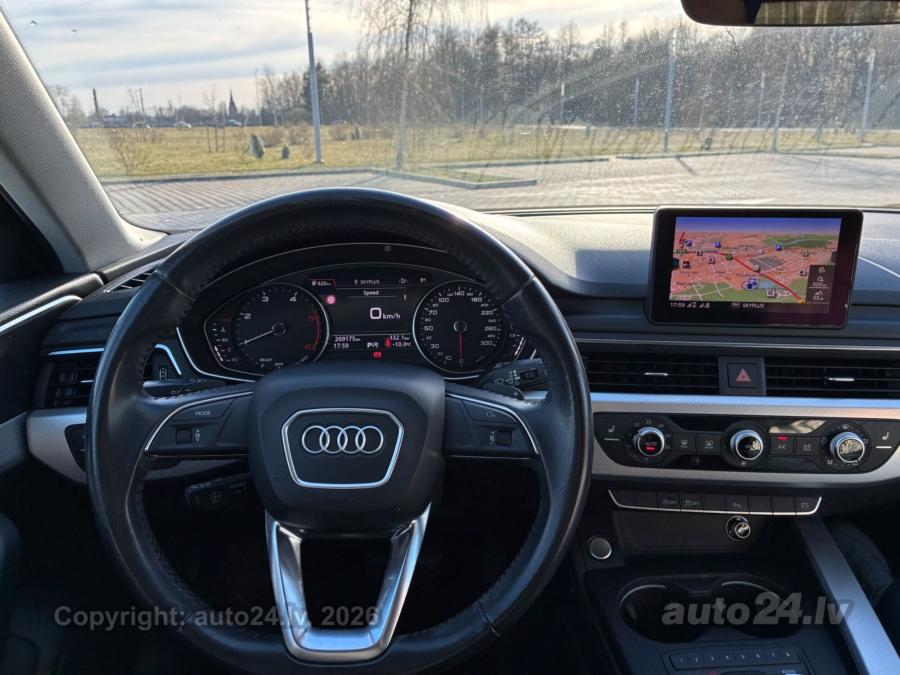 Black Audi A4 2017 in Tartu, with an engine capacity of 2.00 L and mileage of 270 thousand km for 13500 €, photo 10 on AUTOMOTO.COM.LV