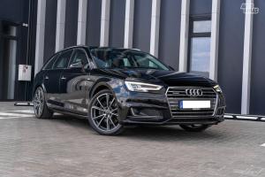 Melns Audi A4 2017 Viļņa, ar dzinēja tilpumu 2.00 L un nobraukumu 243 tūkst. km par 19100 €, foto 6 vietnē AUTOMOTO.COM.LV