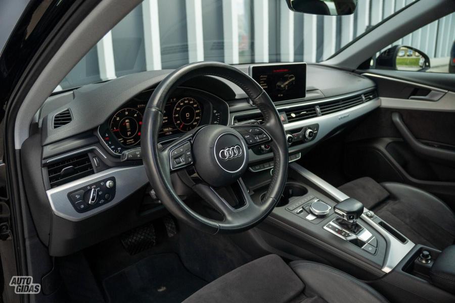 Melns Audi A4 2017 Viļņa, ar dzinēja tilpumu 2.00 L un nobraukumu 243 tūkst. km par 19100 €, foto 20 vietnē AUTOMOTO.COM.LV