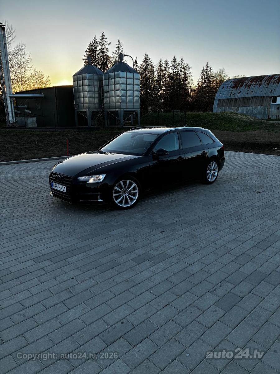 Black Audi A4 2017 in Tallinn, with an engine capacity of 2.00 L and mileage of 188 thousand km for 16300 €, photo 11 on AUTOMOTO.COM.LV