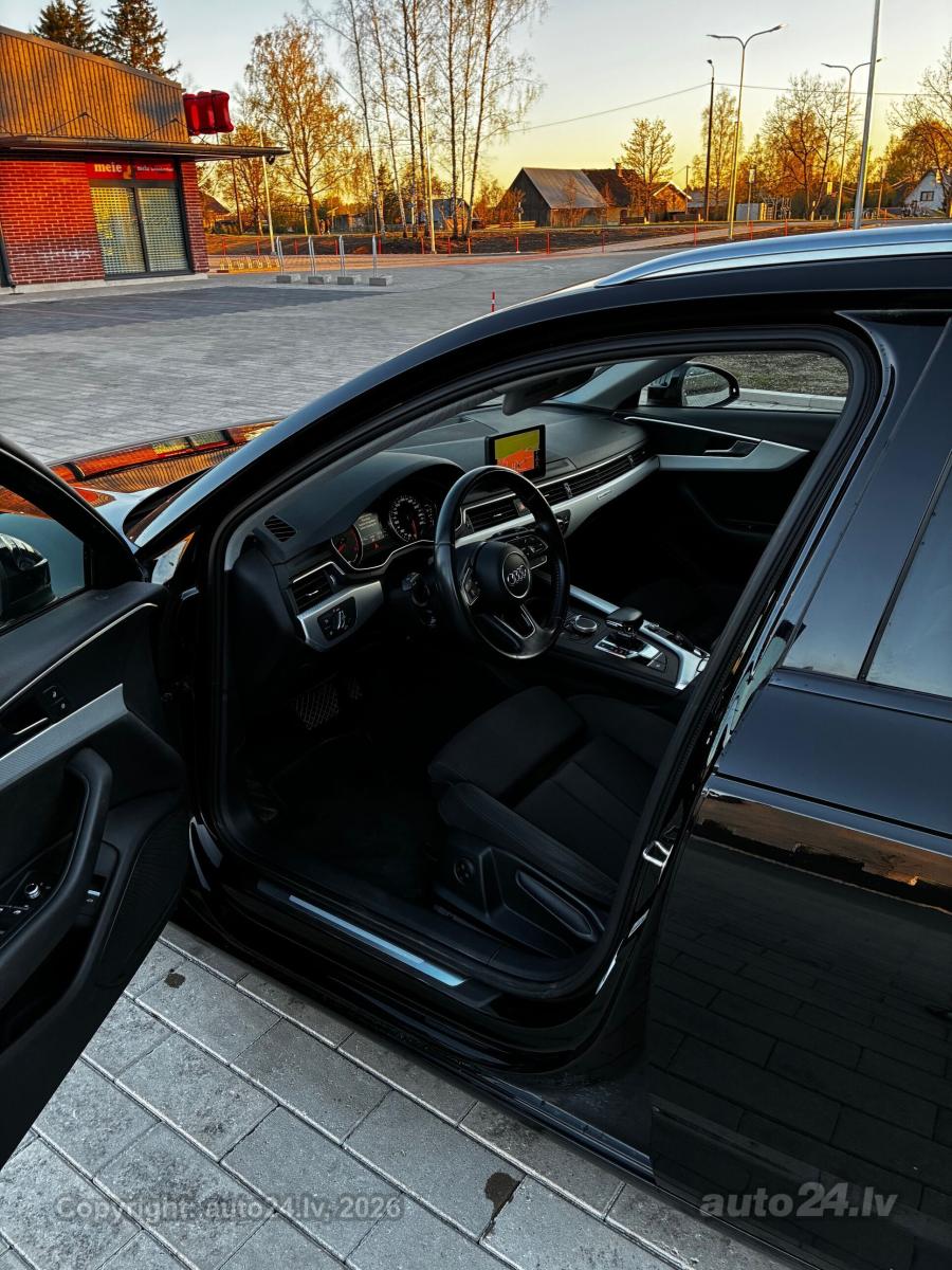 Black Audi A4 2017 in Tallinn, with an engine capacity of 2.00 L and mileage of 188 thousand km for 16300 €, photo 14 on AUTOMOTO.COM.LV