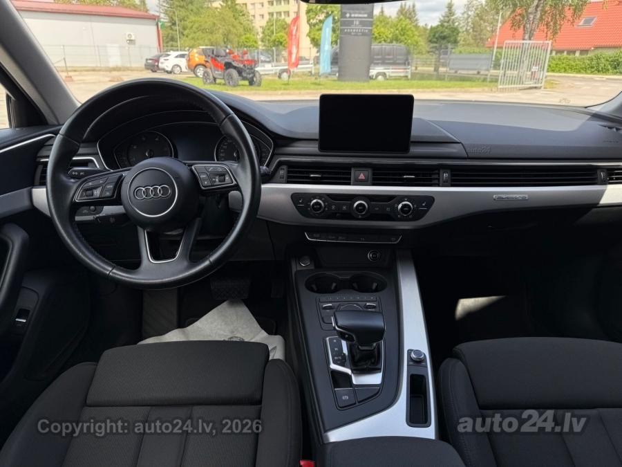 Black Audi A4 2017 in Rapla, with an engine capacity of 2.00 L and mileage of 190 thousand km for 15900 €, photo 8 on AUTOMOTO.COM.LV