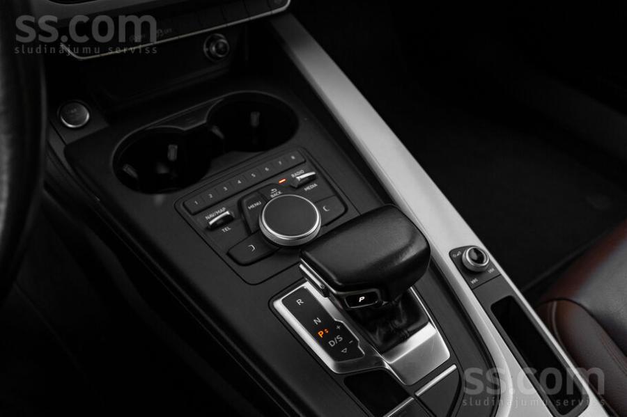 Melns Audi A4 2017 Rīga, ar dzinēja tilpumu 2.00 L un nobraukumu 265 tūkst. km par 11777 €, foto 13 vietnē AUTOMOTO.COM.LV