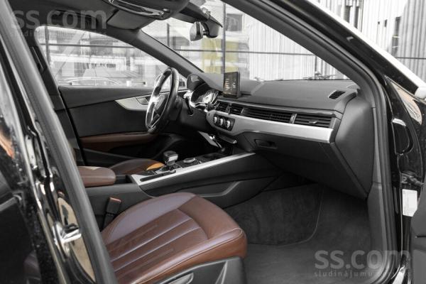 Melns Audi A4 2017 Rīga, ar dzinēja tilpumu 2.00 L un nobraukumu 265 tūkst. km par 11777 €, foto 9 vietnē AUTOMOTO.COM.LV