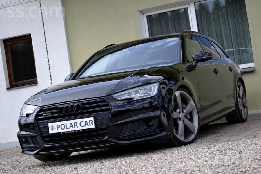 Melns Audi A4 2017 Tukums, ar dzinēja tilpumu 3.00 L un nobraukumu 247 tūkst. km par 17990 €, foto 1 vietnē AUTOMOTO.COM.LV