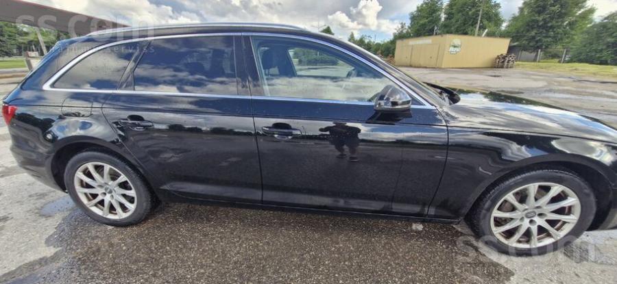 Melns Audi A4 2017 Ogre, ar dzinēja tilpumu 2.00 L un nobraukumu 220 tūkst. km par 11000 €, foto 4 vietnē AUTOMOTO.COM.LV