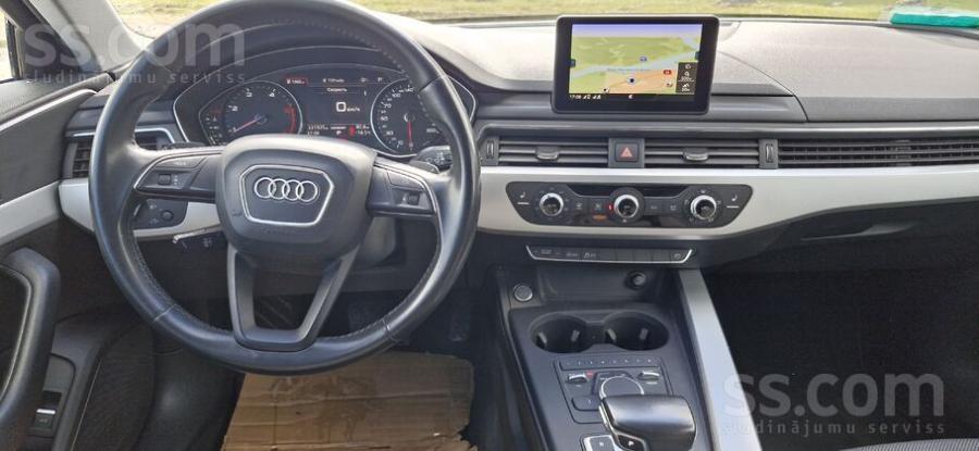 Melns Audi A4 2017 Ogre, ar dzinēja tilpumu 2.00 L un nobraukumu 220 tūkst. km par 11000 €, foto 7 vietnē AUTOMOTO.COM.LV