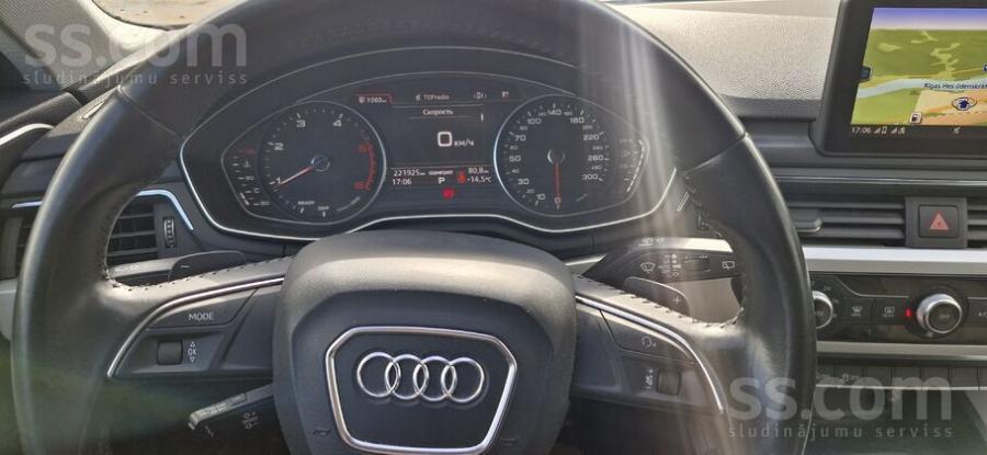 Melns Audi A4 2017 Ogre, ar dzinēja tilpumu 2.00 L un nobraukumu 220 tūkst. km par 11000 €, foto 8 vietnē AUTOMOTO.COM.LV